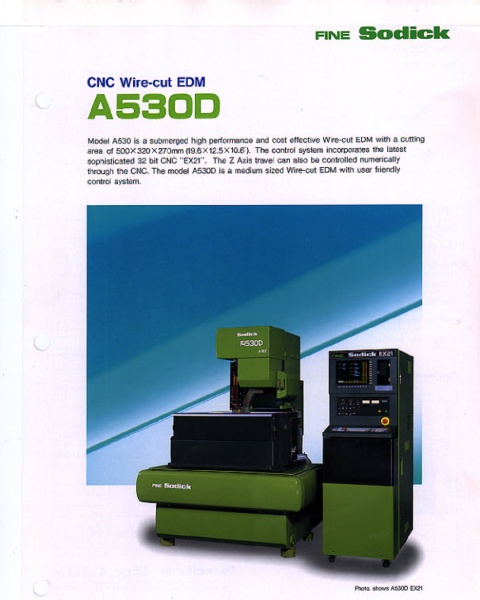 Sodick Wire EDM Machines